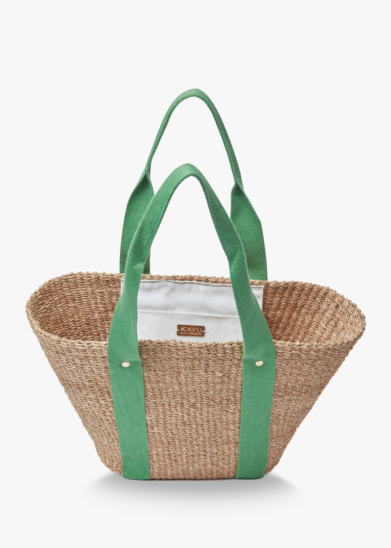 Toci Straw Tote Bag – Kayu