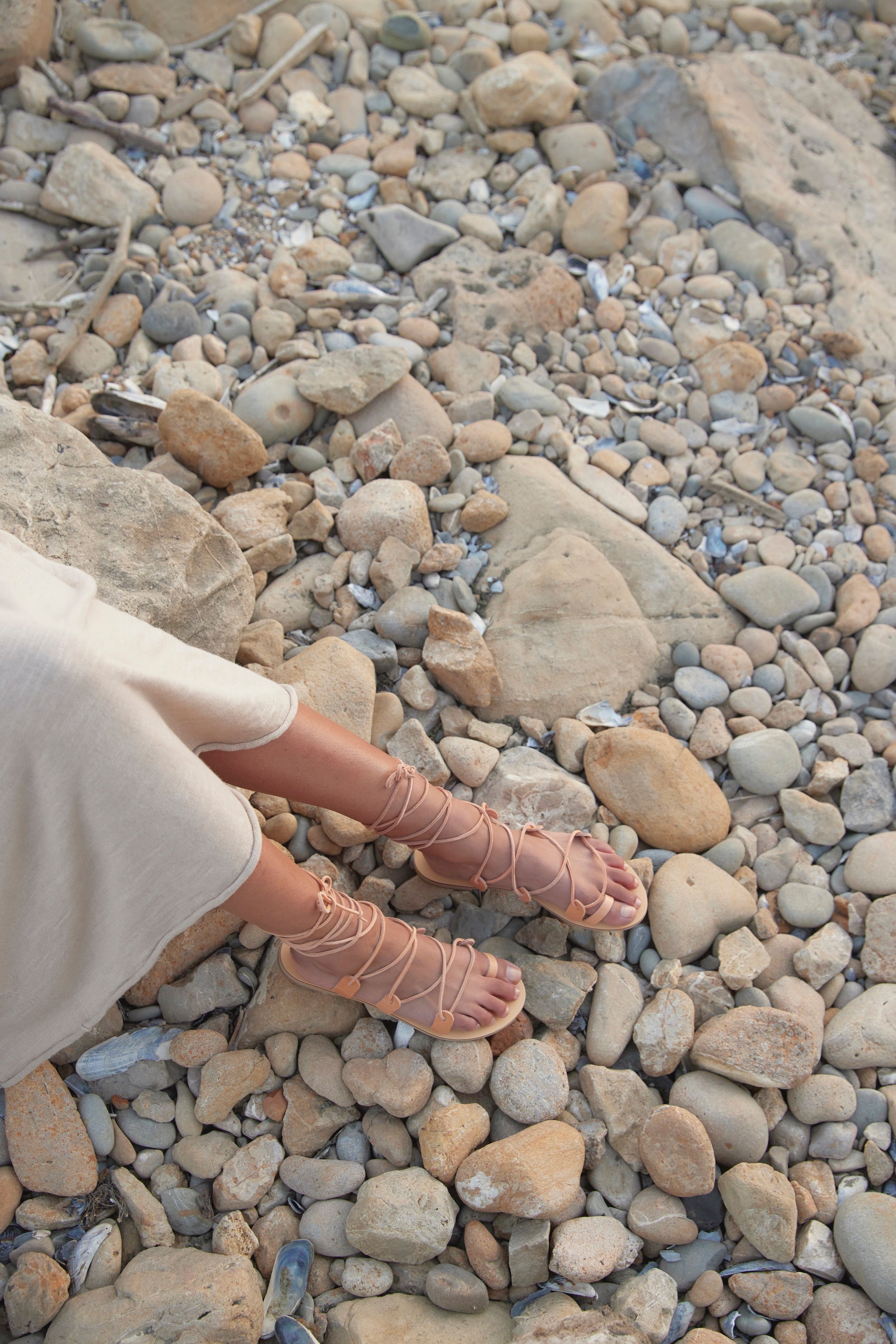 Athena Vegetable Tanned Leather Sandal – Kayu