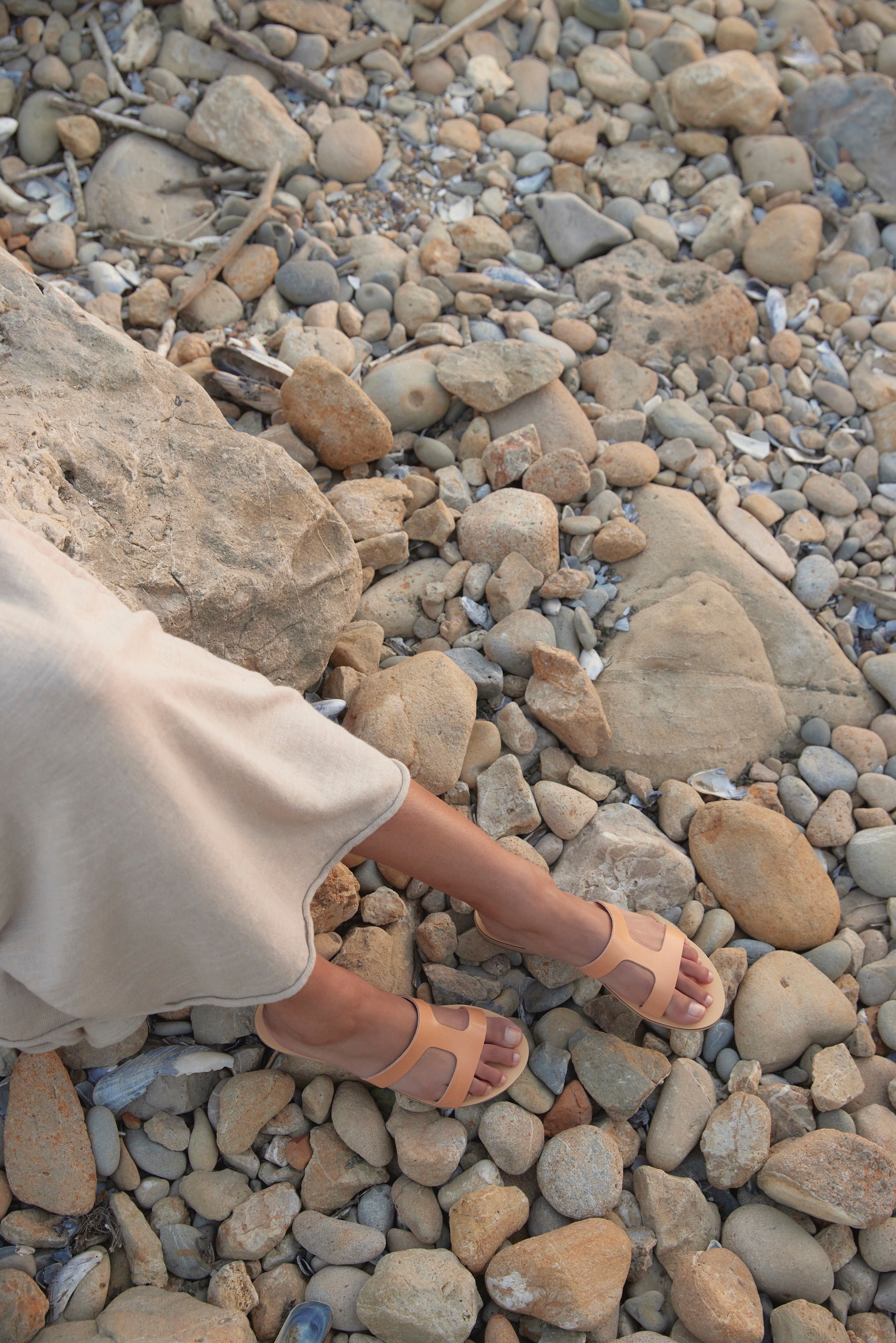 Santorini Vegetable Tanned Leather Sandal – Kayu